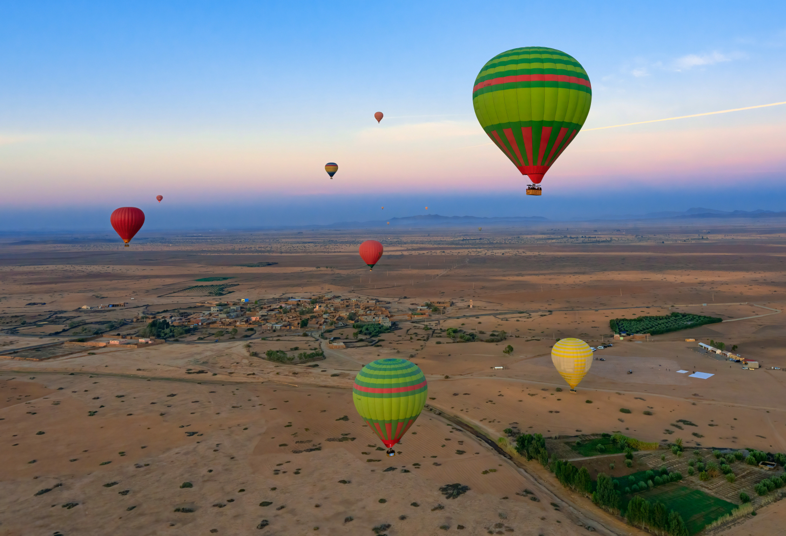 Ochtend excursie ballonvaart Marrakech - 333travel